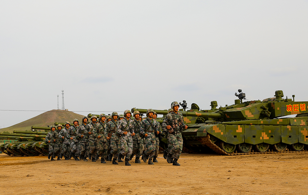 随99A式主战坦克，来个加速度！_央广网